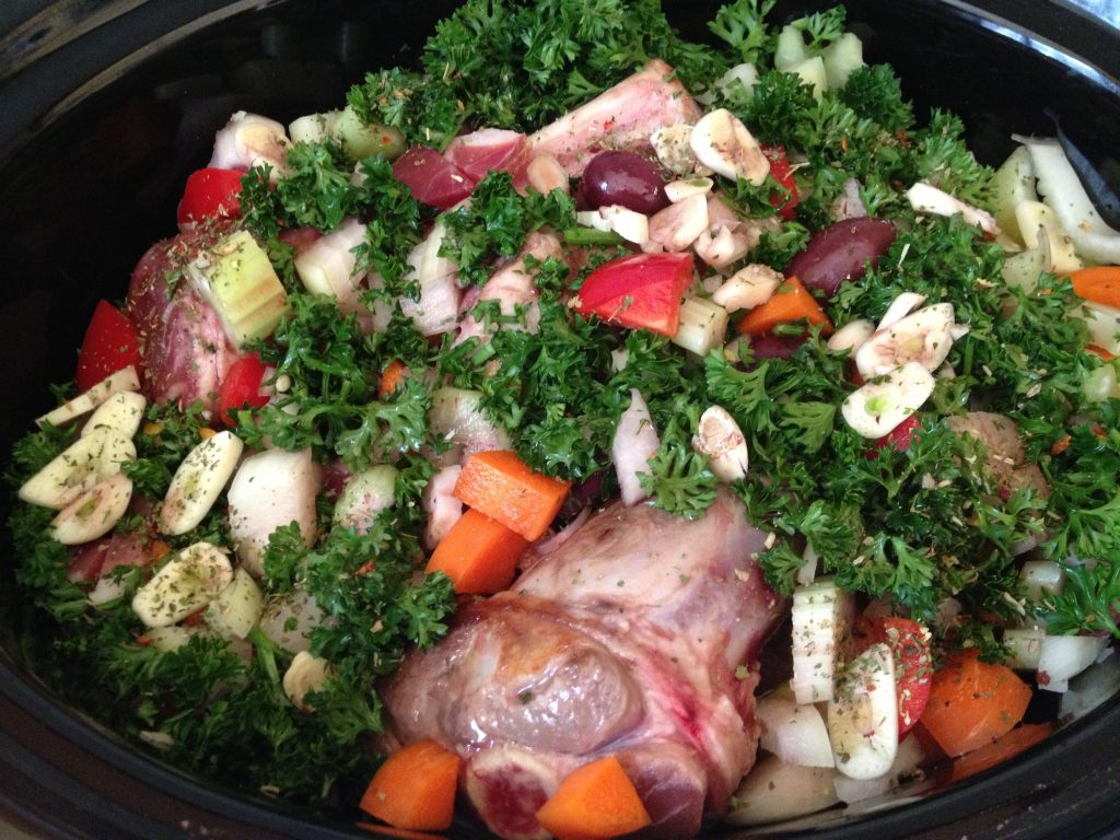 Slow Cooker Italian Lamb Shank Recipe - Cauldrons and Cupcakes