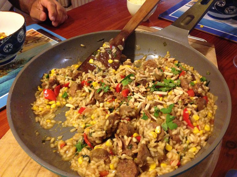 Tasty Chorizo Risotto Recipe - Cauldrons and Cupcakes