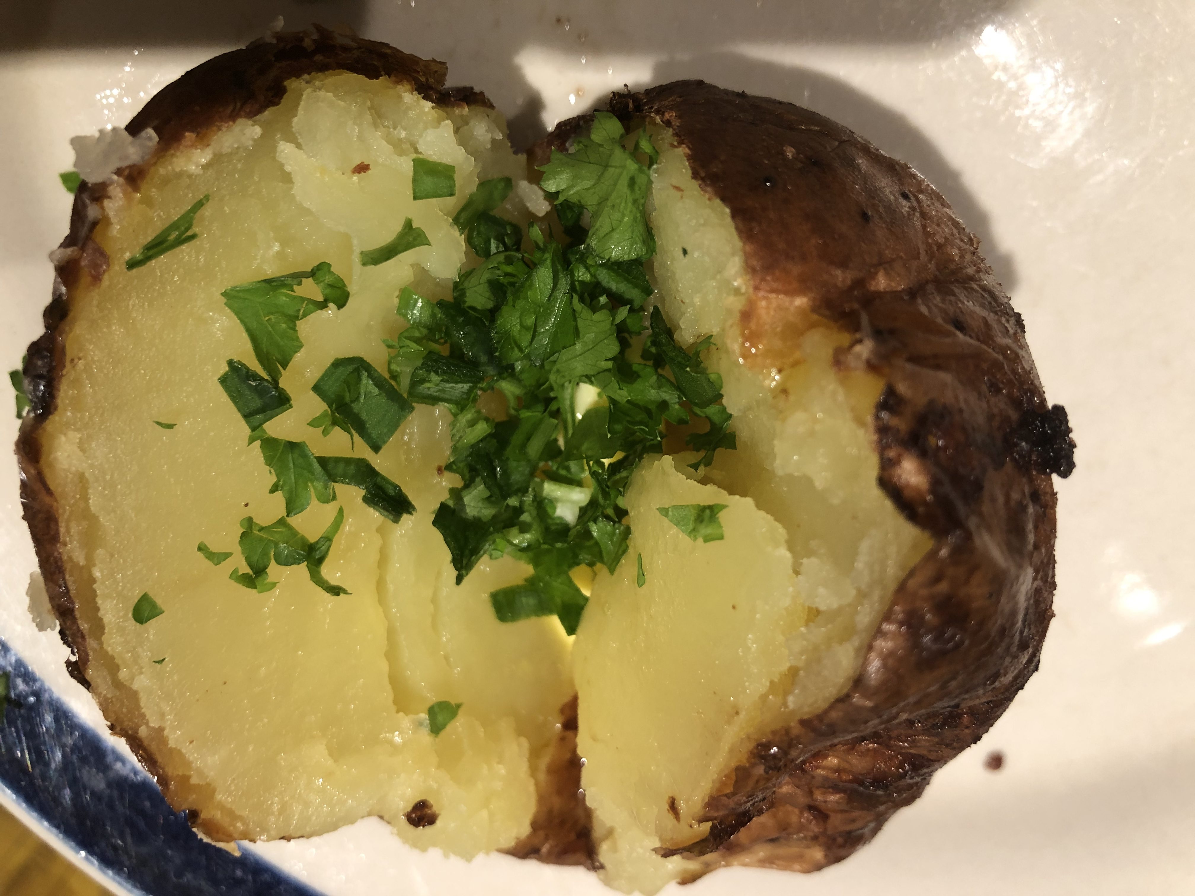 Easy Oven Baked Whole Potatoes - Cauldrons and Cupcakes